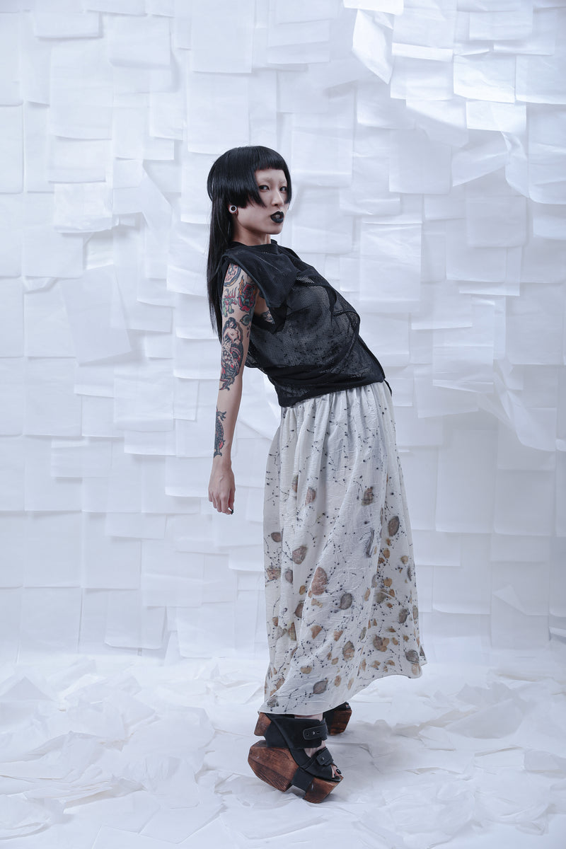 Draped Netting T-shirt – Yeung Chin